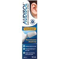 AUDISOL Ear Cleansing Spray 50ml – Matakana Pharmacy