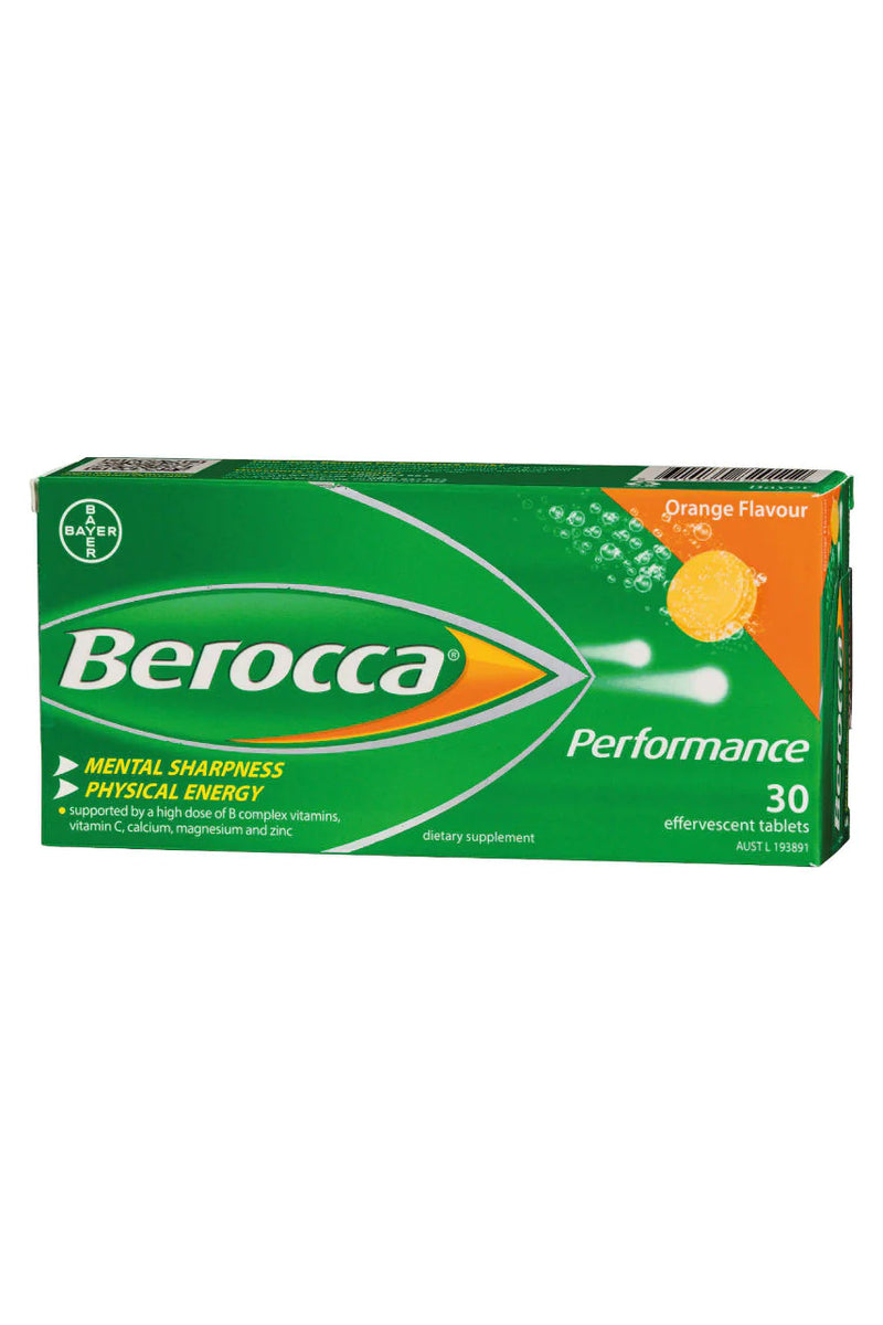 Berocca Performance Orange 30s – Matakana Pharmacy