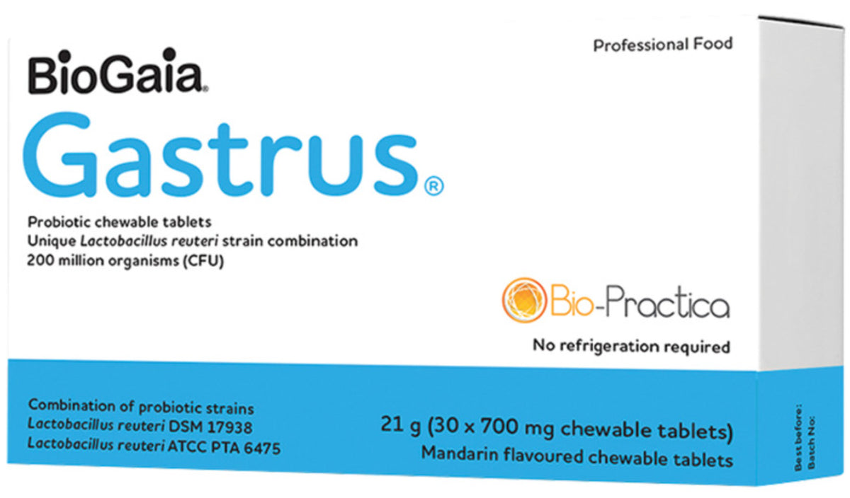 BioGaia Gastrus 30 Chew. Tabs – Matakana Pharmacy