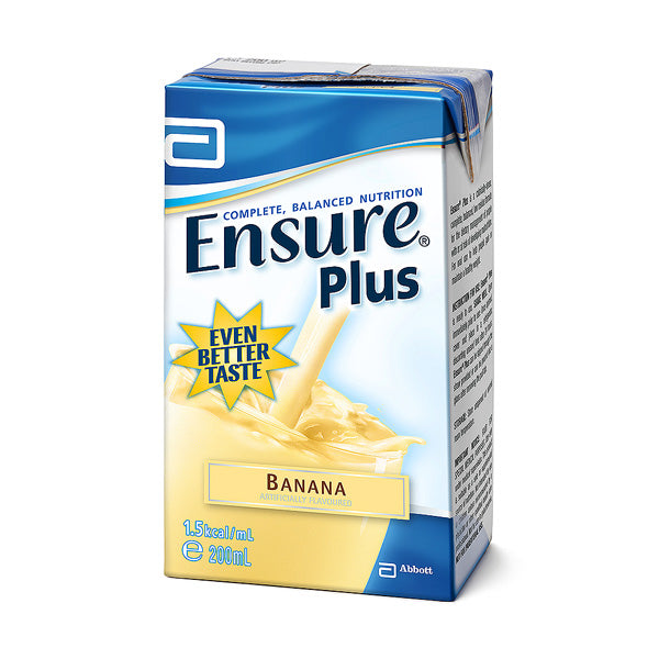 ENSURE PLUS Liquid Banana 200ml – Matakana Pharmacy