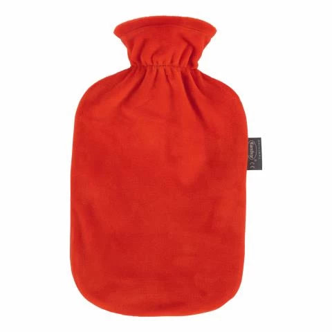 Hot Water Bottle + Fleece Cover Red 2.0L – Matakana Pharmacy