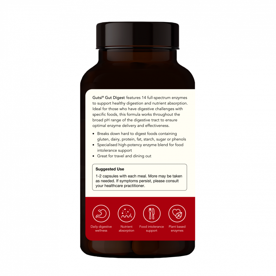 Gut Digest 60 Capsules | Gutsi – Matakana Pharmacy