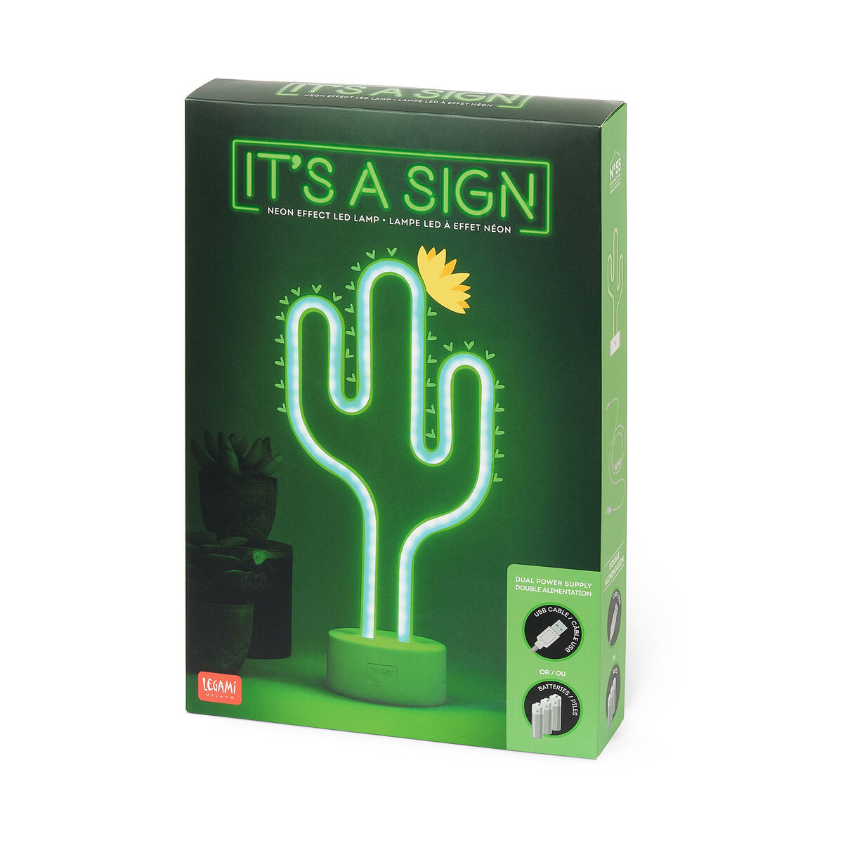 LEGAMI Cactus Neon Sign – Matakana Pharmacy