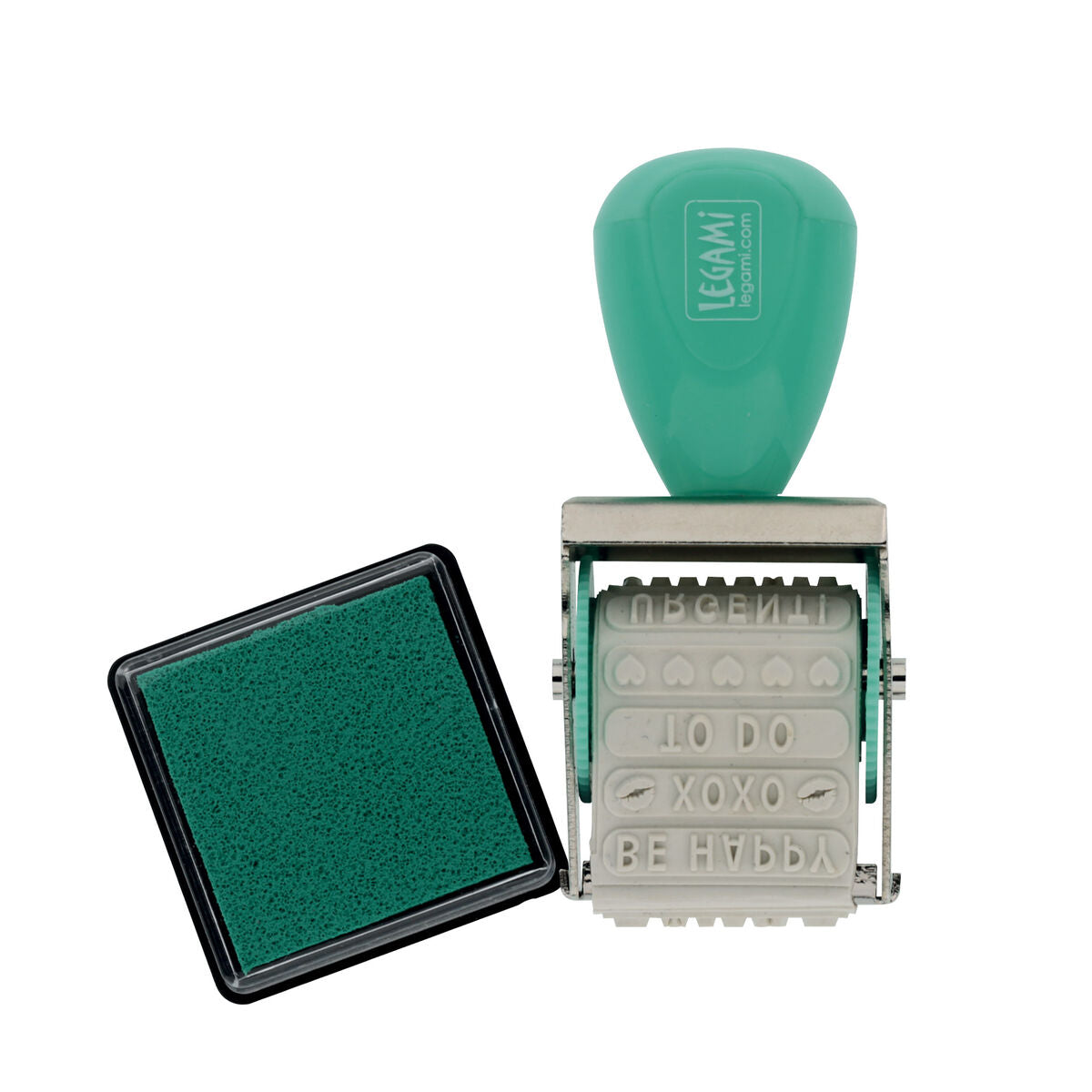 LEGAMI Rotating Stamp & Ink Pad – Matakana Pharmacy