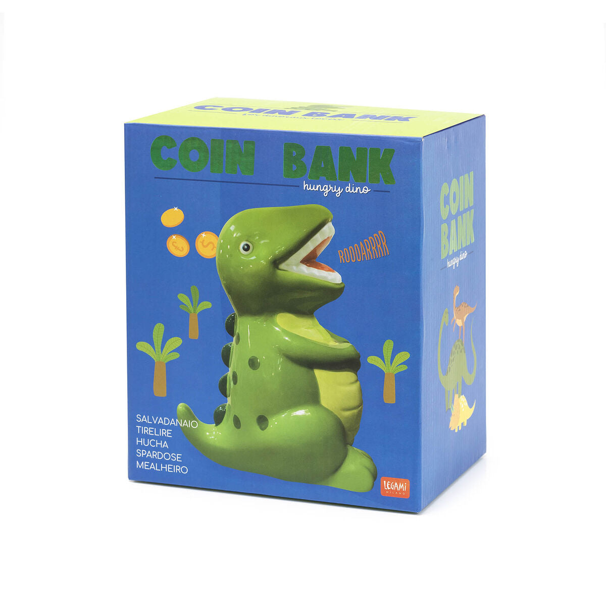 LEGAMI Save Money Coin Bank - Dino – Matakana Pharmacy