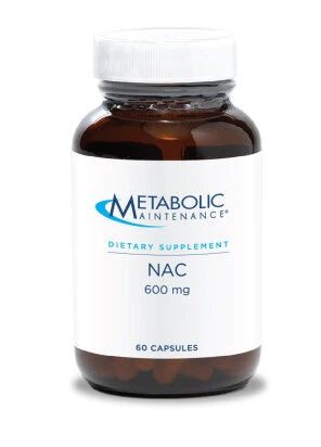 NAC 600mg Capsules - Support Respiratory and Detox Health – Matakana ...