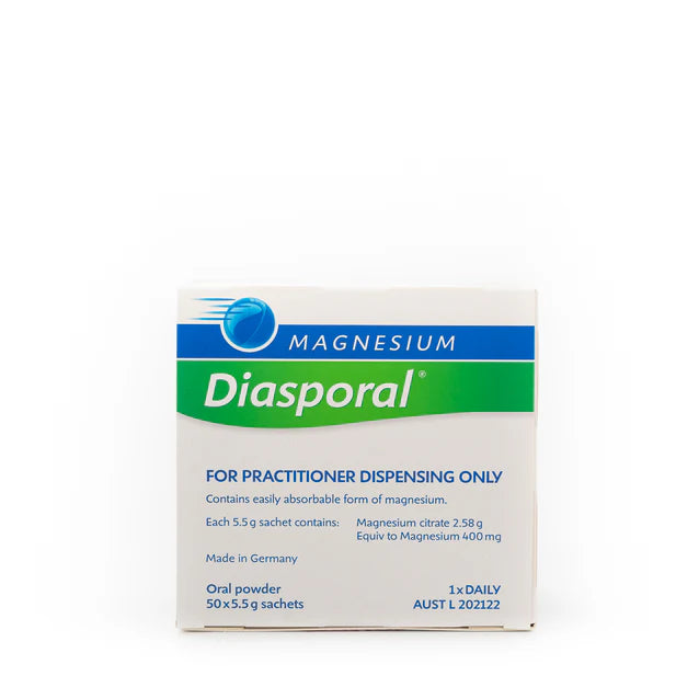 Magnesium Diasporal 50x5.5g Sachets Double Pack – Matakana Pharmacy