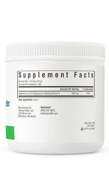 Magnesium Malate Powder 250g – Matakana Pharmacy