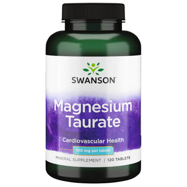 Magnesium Taurate 100mg 120tabs – Matakana Pharmacy