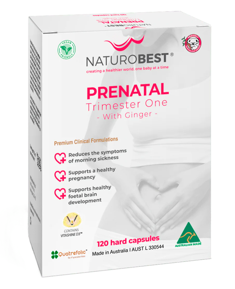 Prenatal Trimester 1 with Ginger 120caps – Matakana Pharmacy