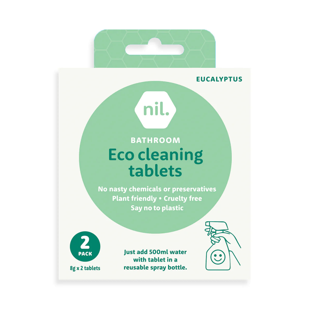 Eco Cleaning Tablets Bathroom 2 Pack – Matakana Pharmacy