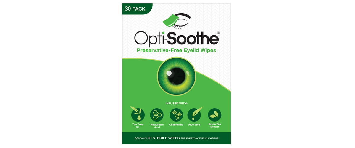 Opti-Soothe Perservative Free Eyelid Wipes 30s – Matakana Pharmacy