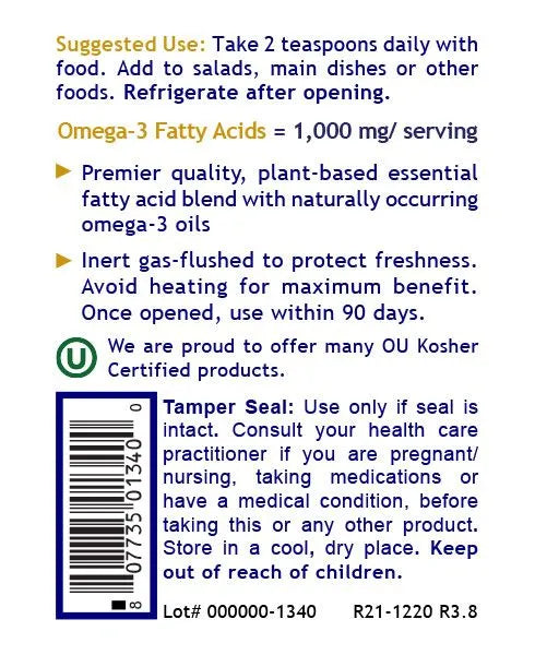 EFA Oil Blend Liquid 235ml – Matakana Pharmacy