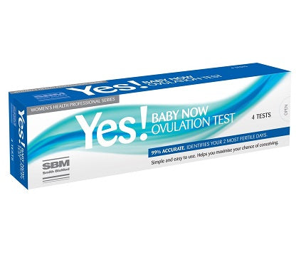 Yes Ovulation Test 4 pack – Matakana Pharmacy