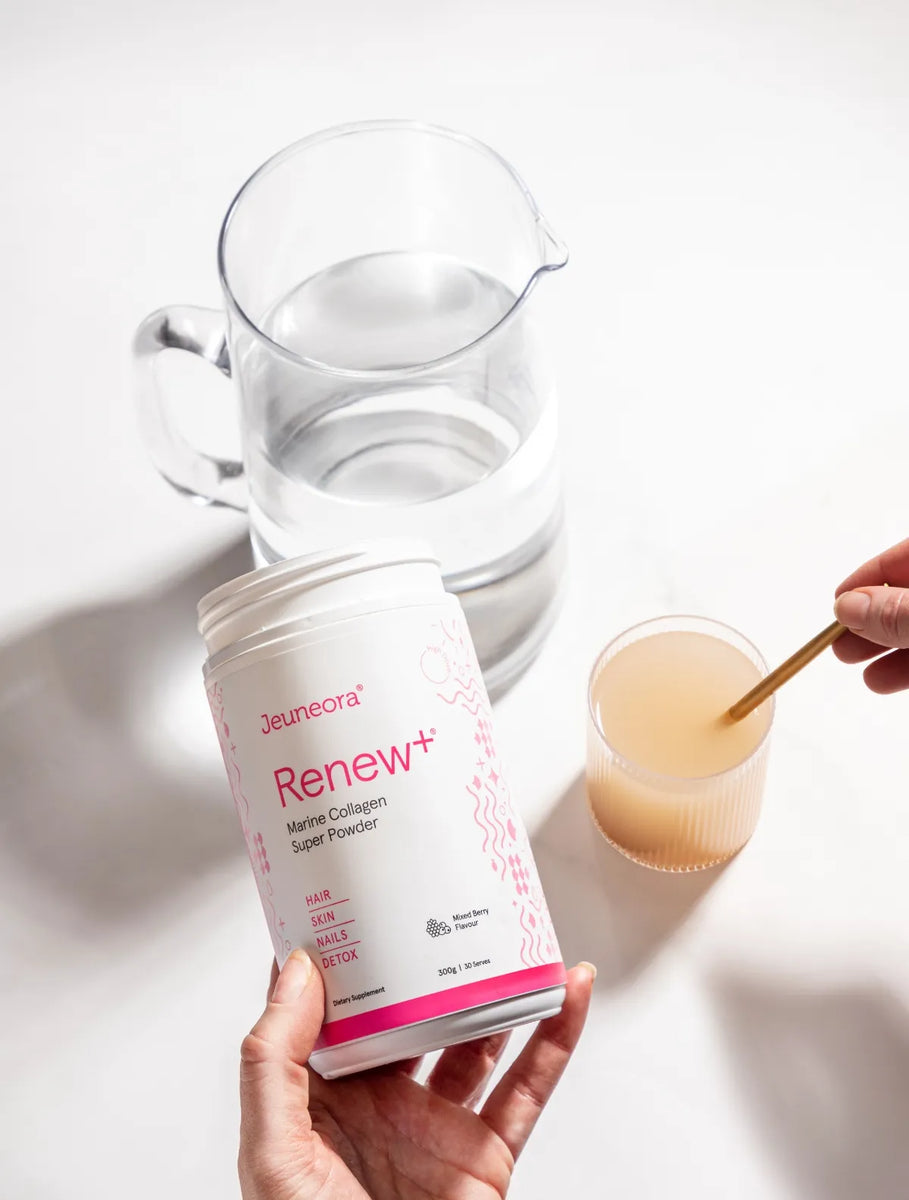 Renew+ Marine Collagen Super Powder - Mixed Berry Flavoured 300g ...