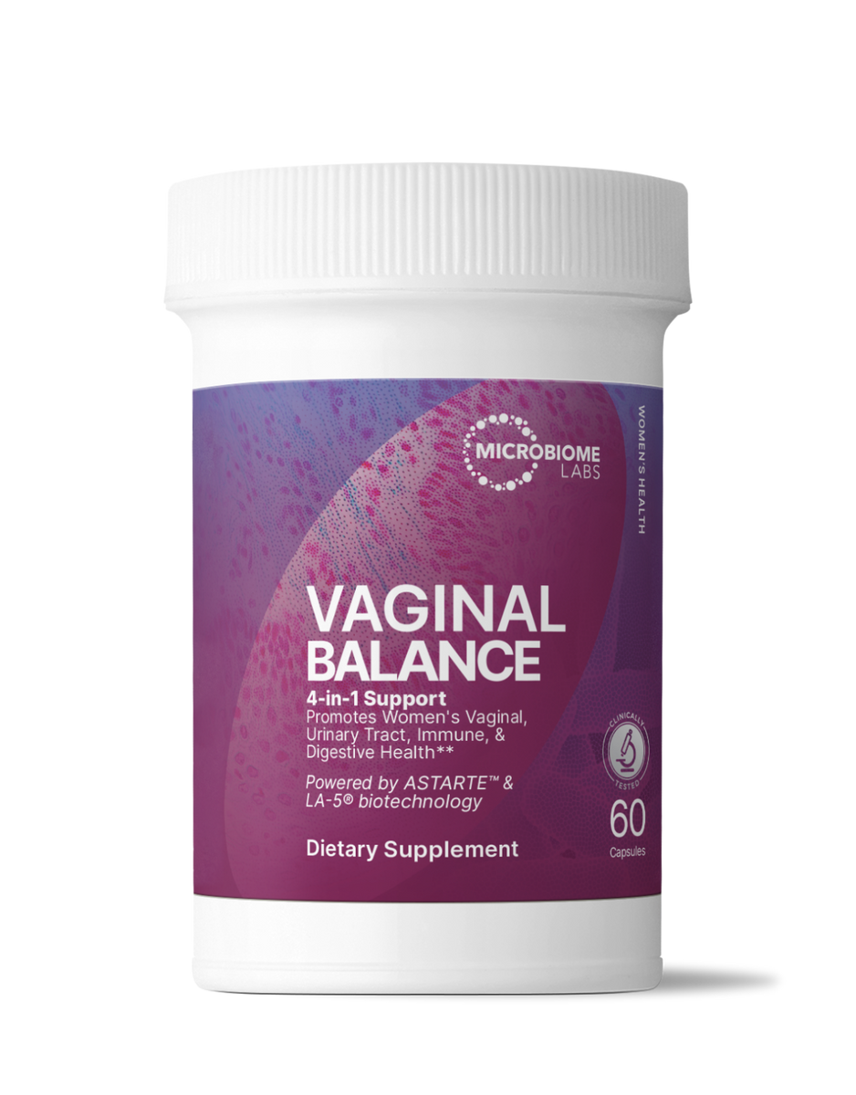 Vaginal Balance Probiotic Supplement - Support Vaginal Microbiome ...