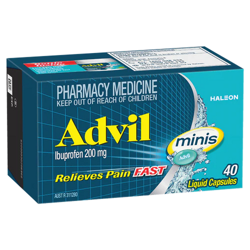 ADVIL Minis Liquid Capsules 40 – Matakana Pharmacy
