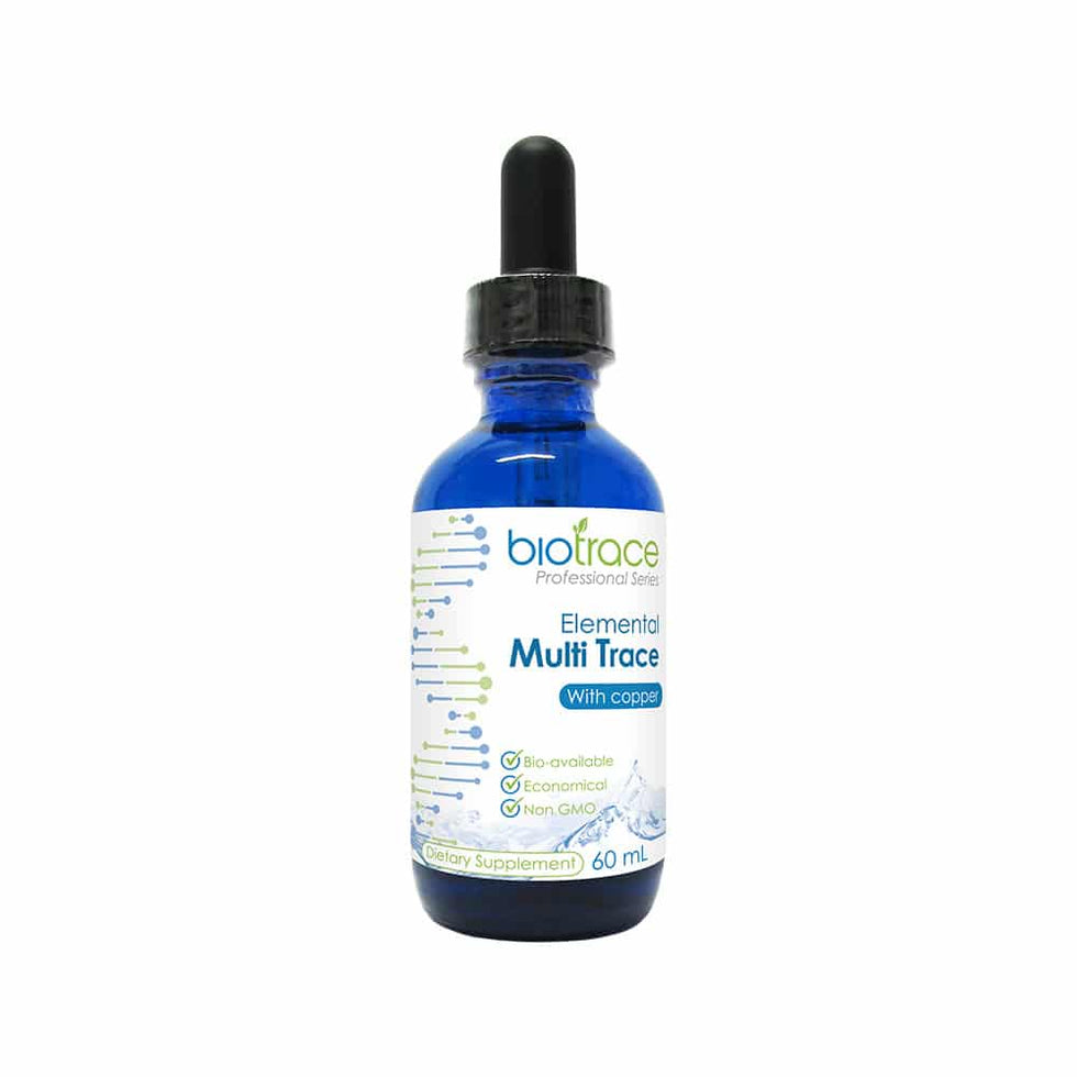 BioTrace Elemental Multi-Trace (with Copper) 60ml – Matakana Pharmacy