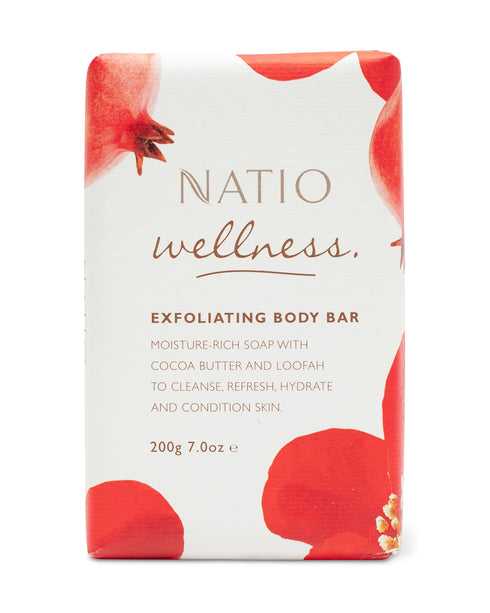 NATIO Wellness Exfoliating Body Bar – Matakana Pharmacy