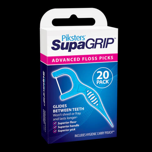 PIKSTERS SupaGrip Advanced Floss Picks 20pk – Matakana Pharmacy