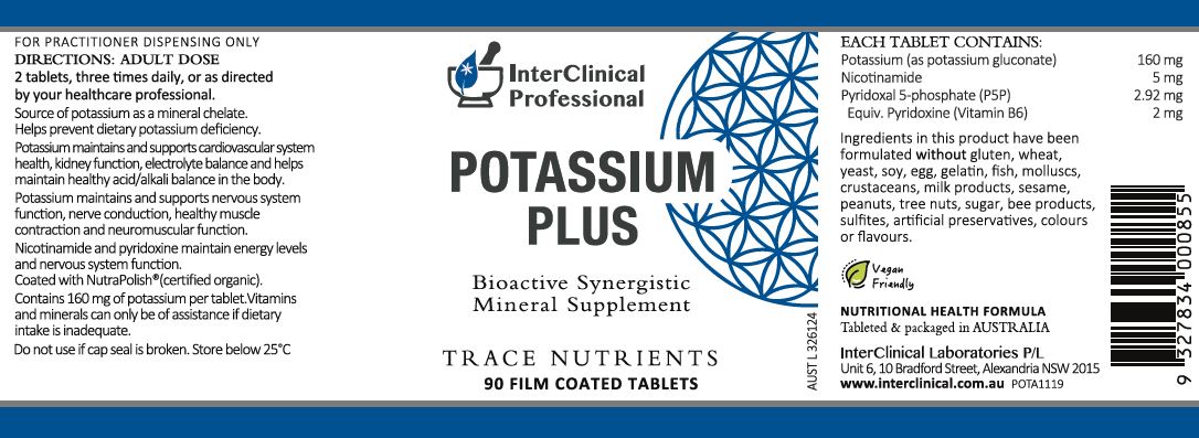Potassium Plus 90tabs – Matakana Pharmacy