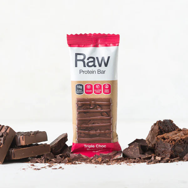 RAW Protein Bar Triple Chocolate box of 10 x 40g – Matakana Pharmacy