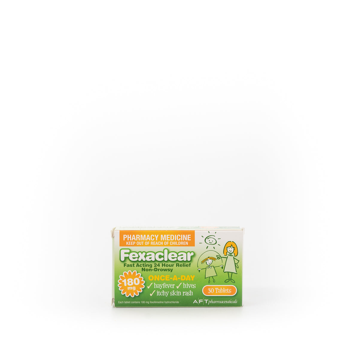 Fexaclear Tablets 180mg 30s – Matakana Pharmacy