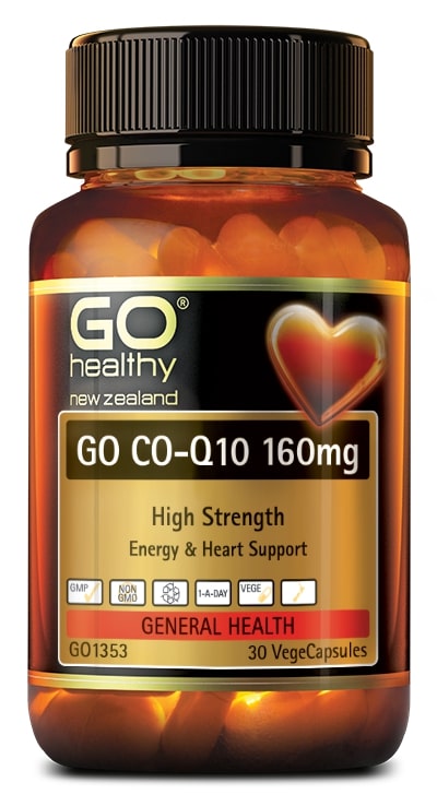 GO HEALTHY CoQ10 160mg 30vegecaps – Matakana Pharmacy