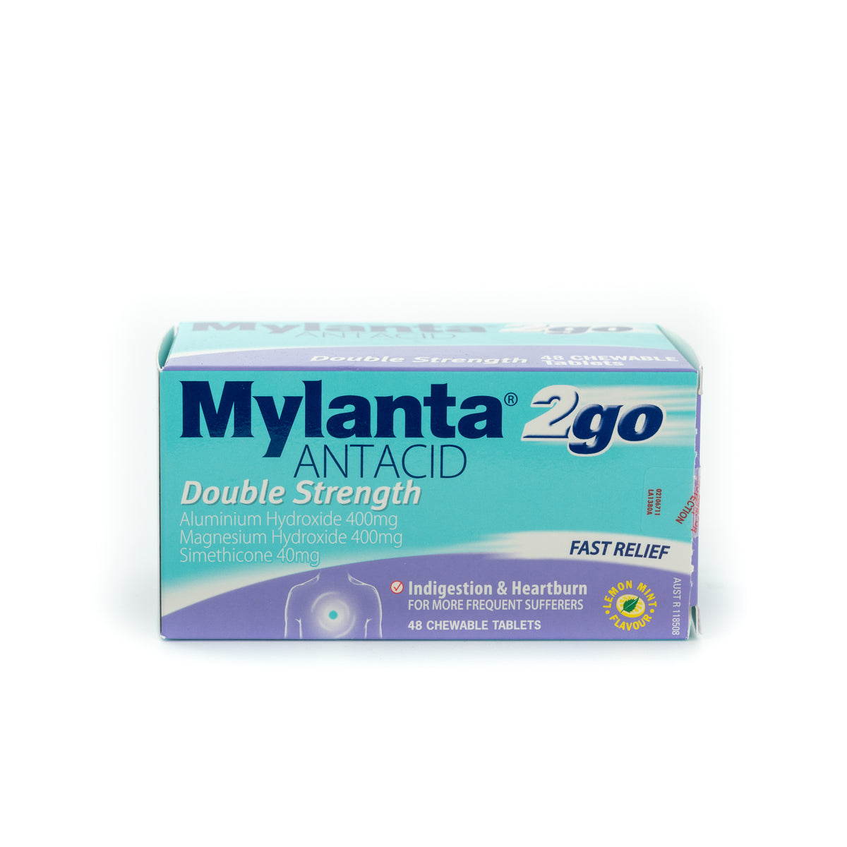 MYLANTA 2Go Double Strength Tablets 48pk – Matakana Pharmacy