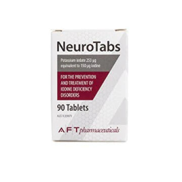 NEUROTABS - Iodine 0.253mg 90 tabs – Matakana Pharmacy