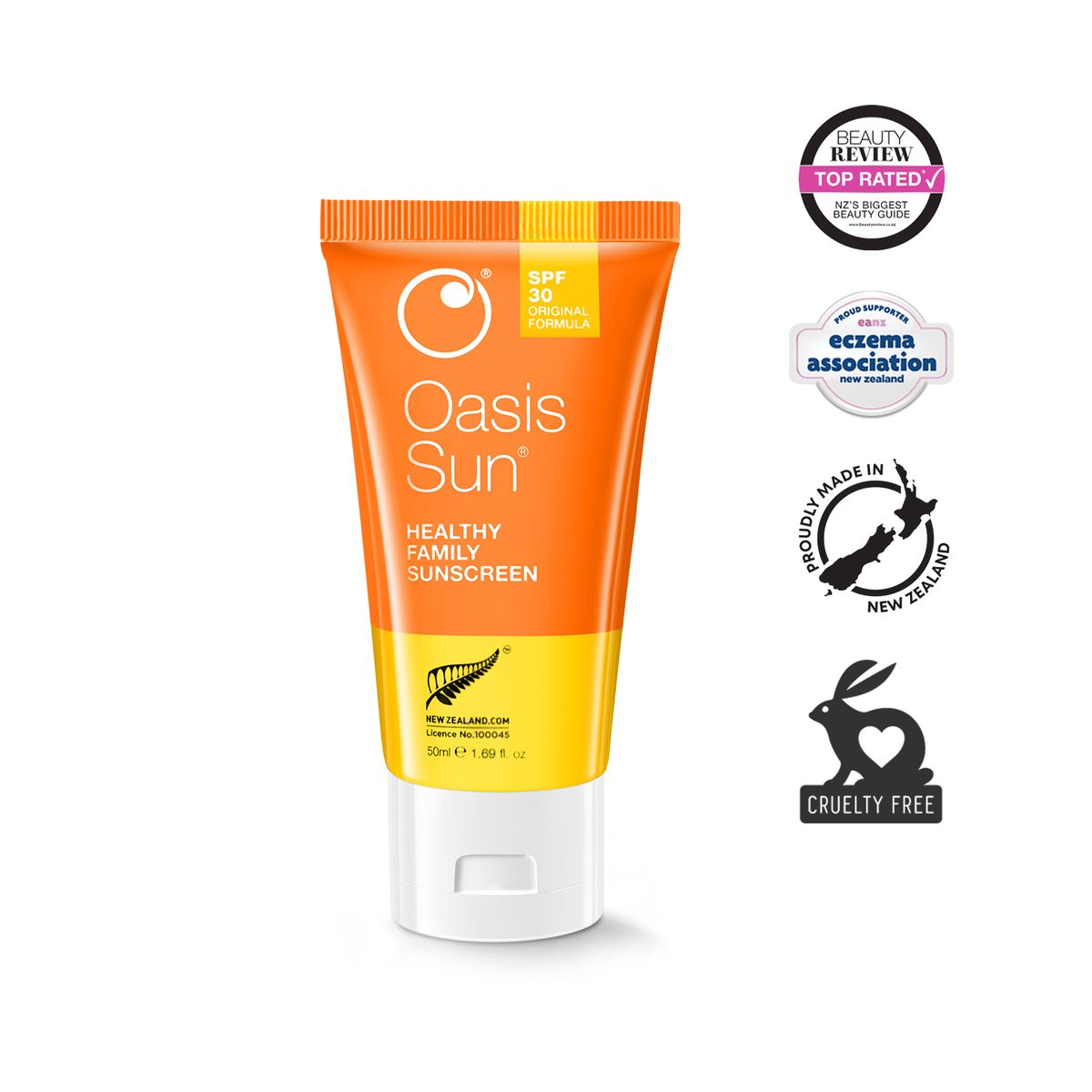 Oasis Sun S/Scrn SPF30+ Travel 50ml – Matakana Pharmacy