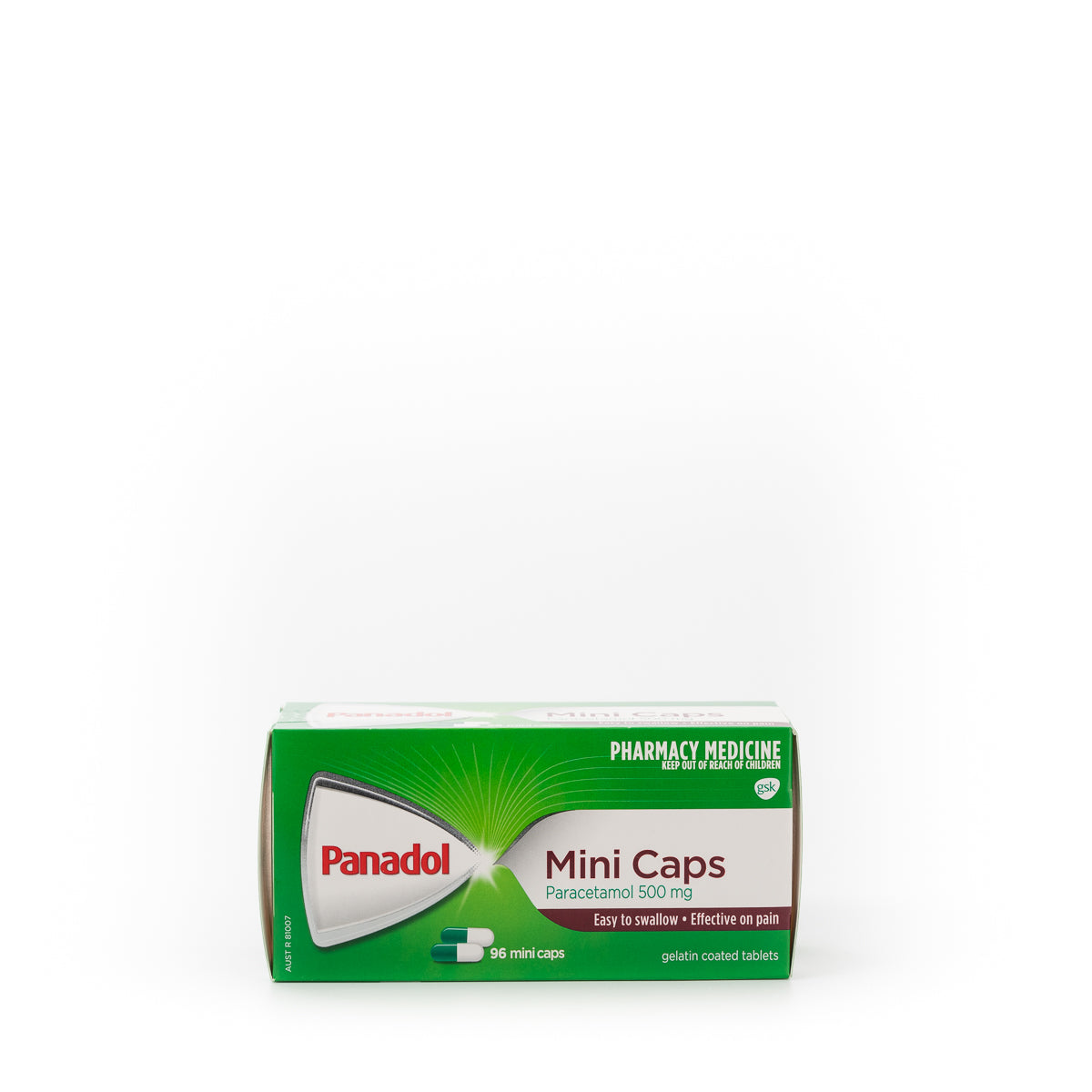 Panadol Mini Capsule 500mg 96s – Matakana Pharmacy