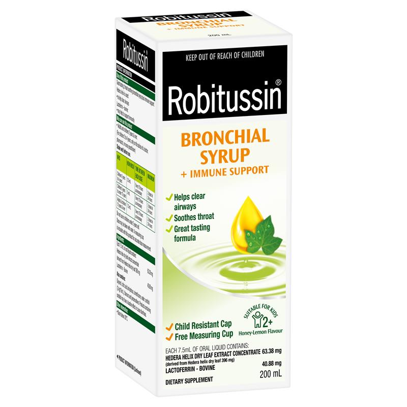 ROBITUSSIN Bronchial Syrup 200ml – Matakana Pharmacy